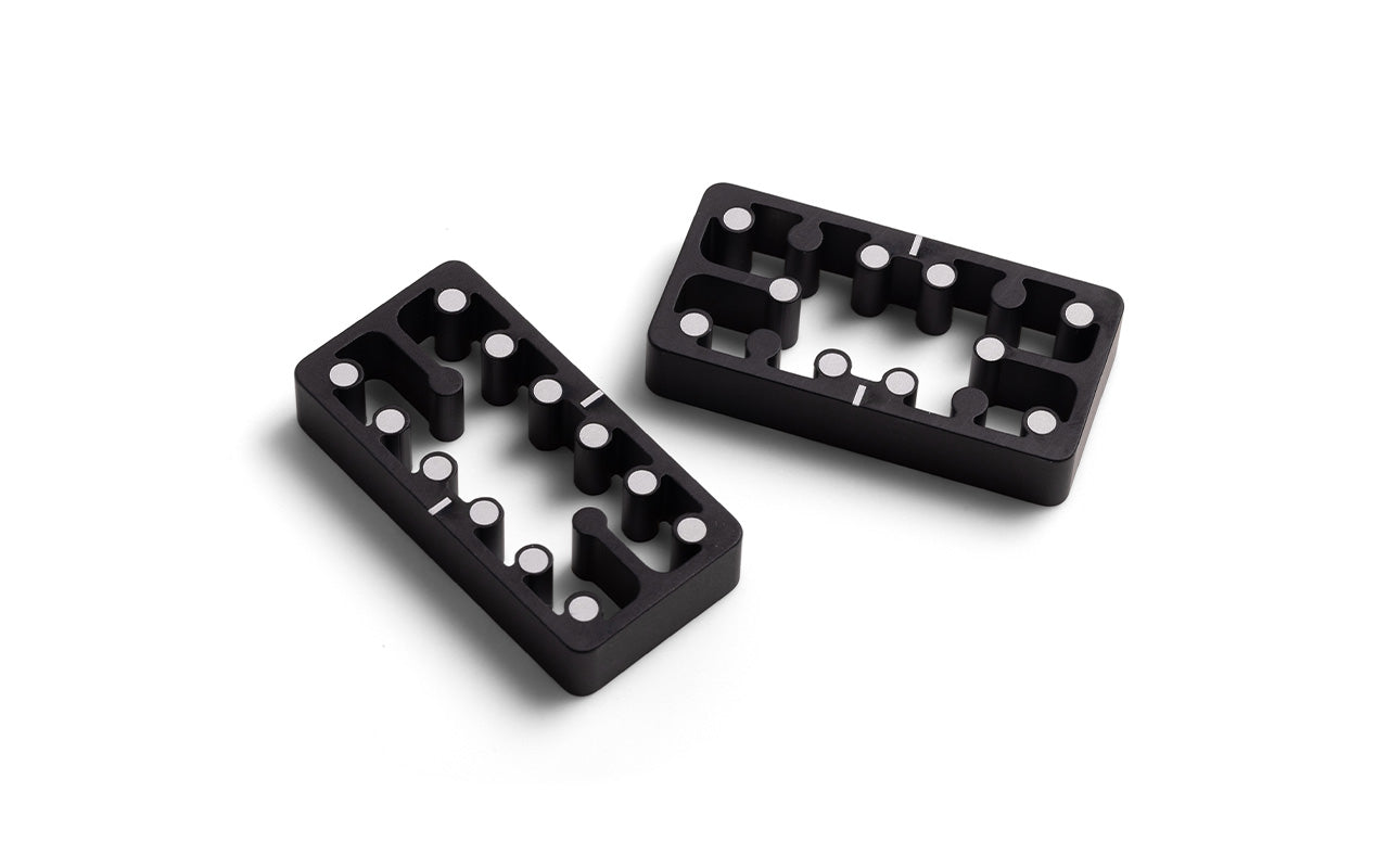 Edge Dominos - Beautiful Custom Metal Domino Set in Crafted Wood Box ...